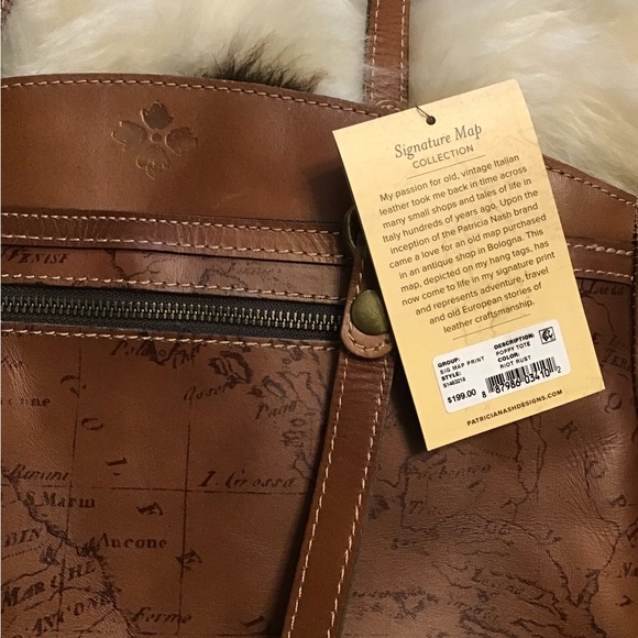 Patricia Nash | Bags | Patricia Nash Map Print Purse | Poshmark